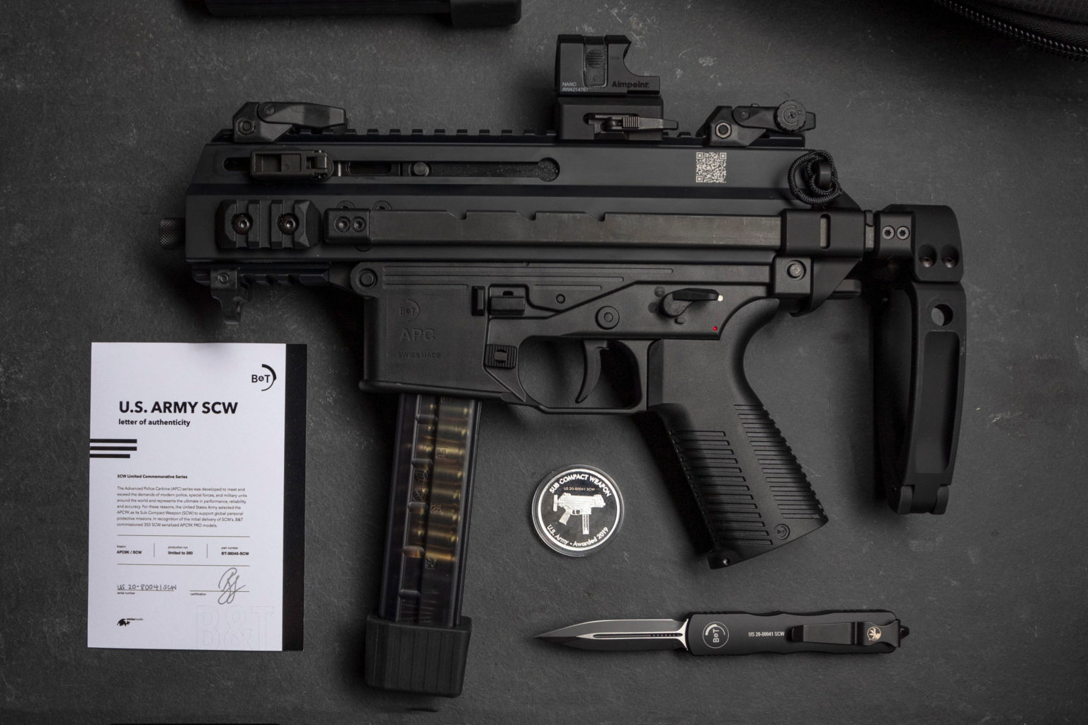 B&T U.S. Army SCW Limited Commemorative Edition APC9K | RECOIL