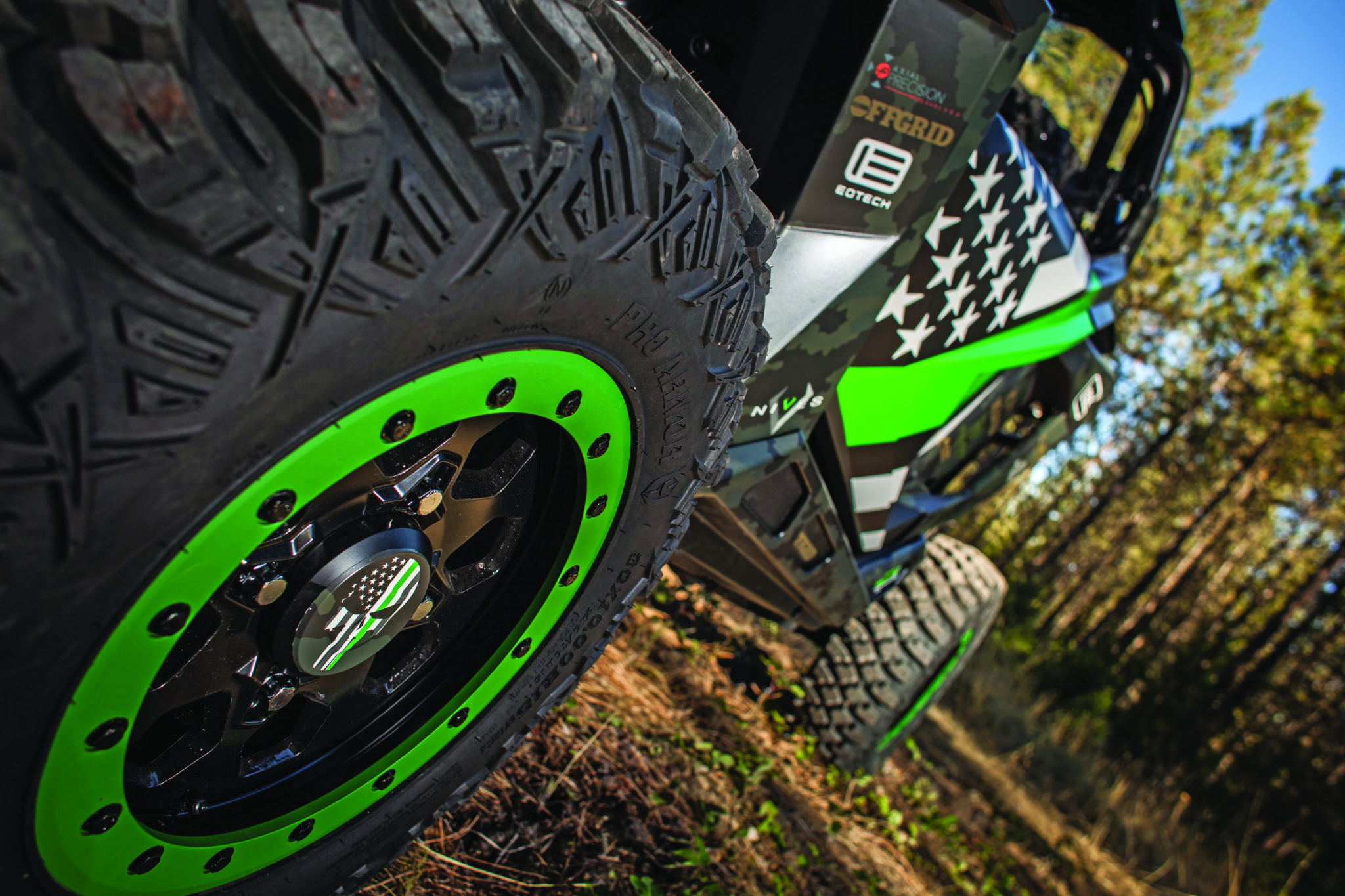 Thin Green Line Tactical RZR | RECOIL
