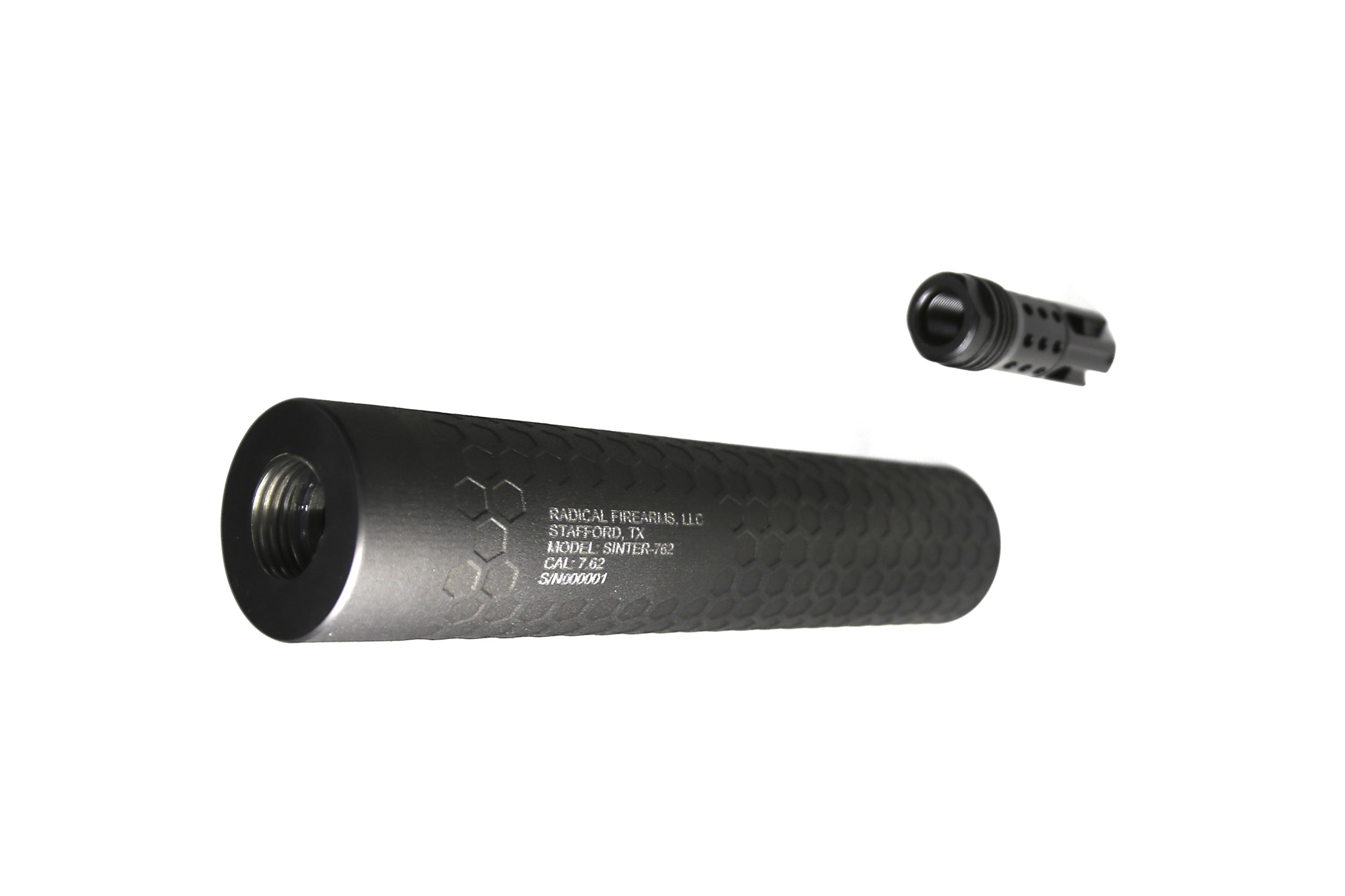 Radical Sinter Titanium Suppressor: New Quick Attach 3D-Printed Can ...