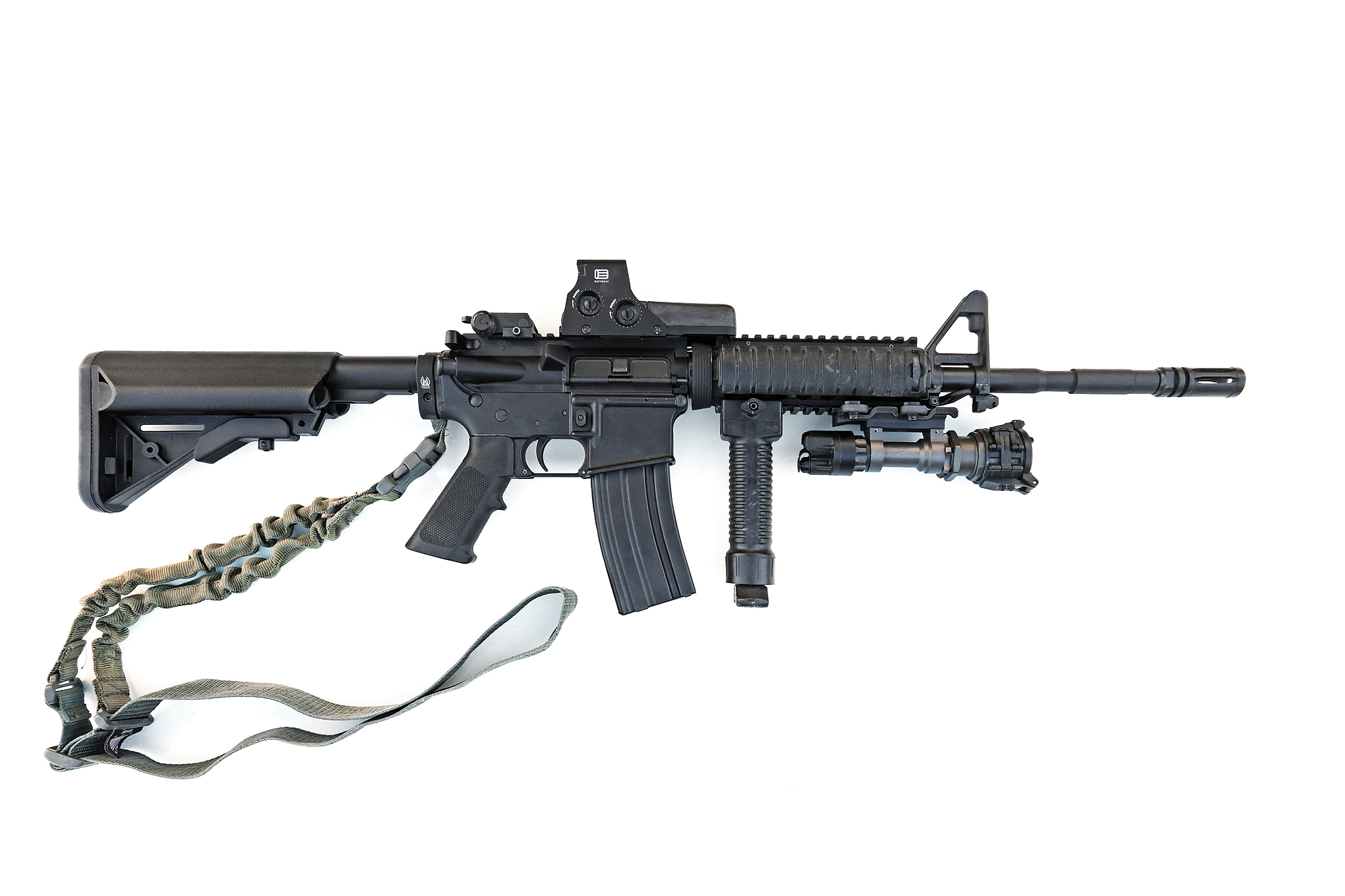M16a4 Service Rifle With Acog