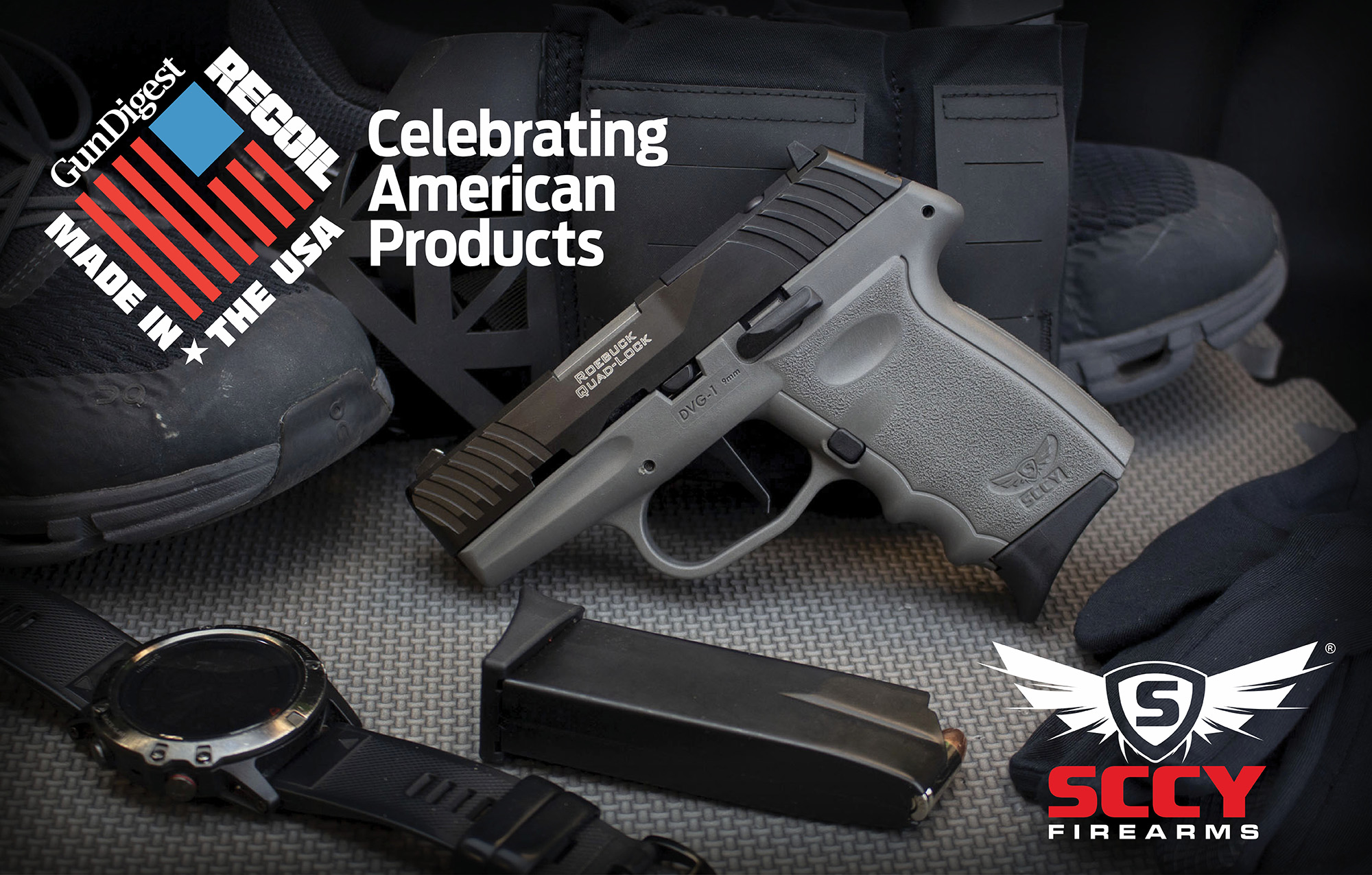 American Made Giveaway: SCCY Firearms DVG-1 Pistol | RECOIL