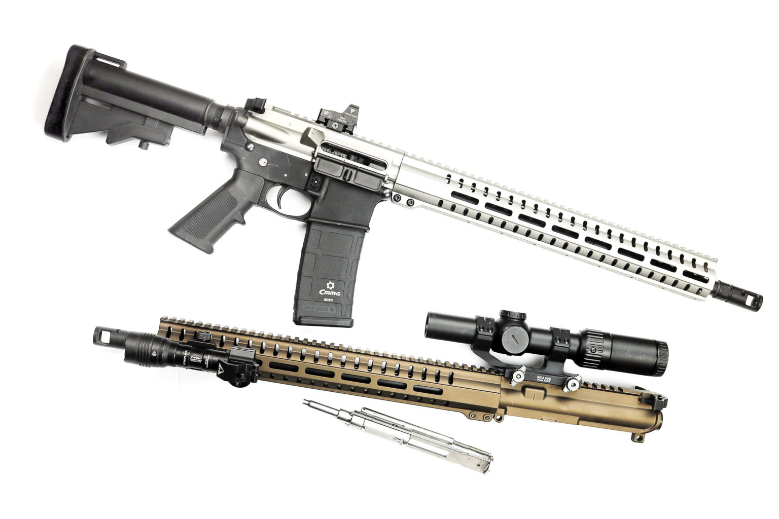 3 Guns in One With CMMG Resolute Uppers | RECOIL