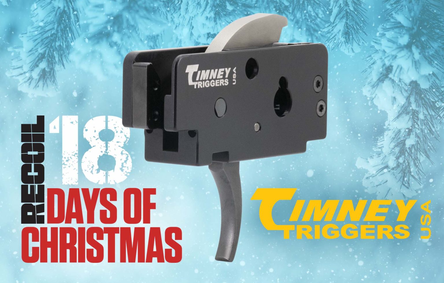 12 Days of Christmas 2022 - Day 13 - Timney Triggers | RECOIL