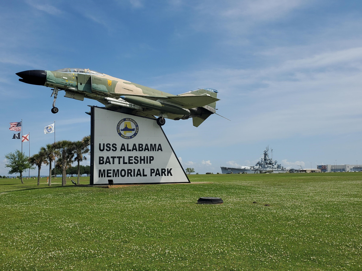 Uss Alabama Battleship Memorial Park Recoil