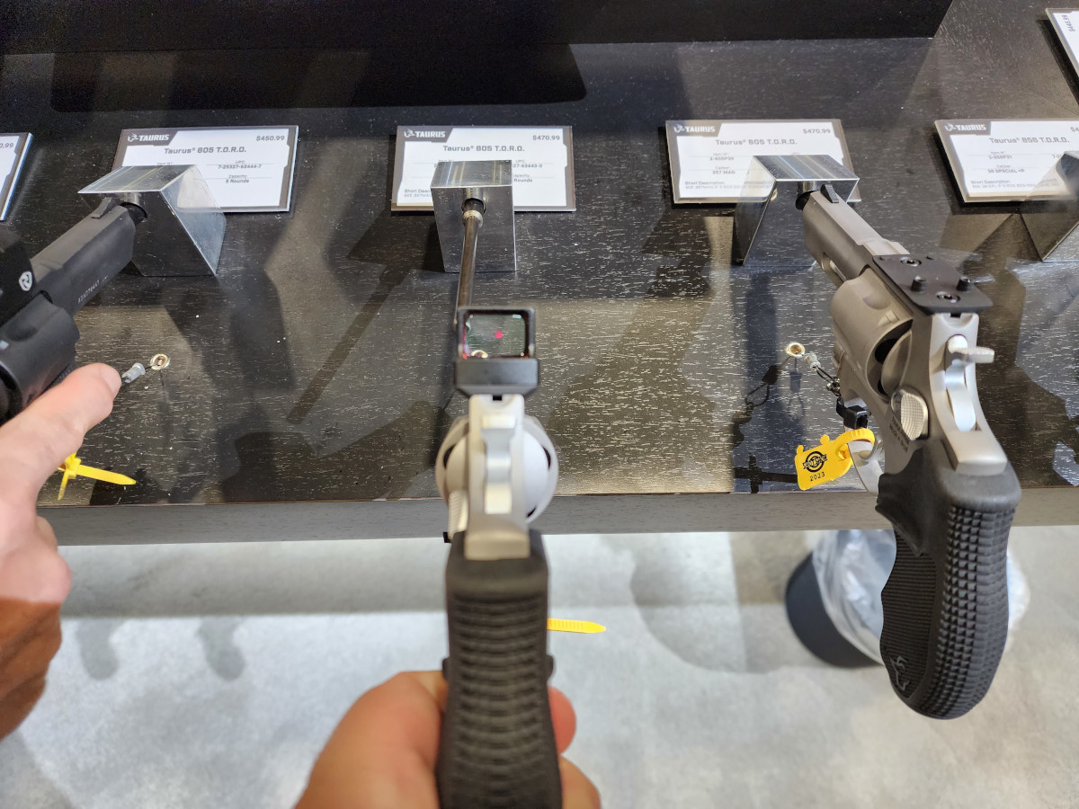 NEW Taurus 856 & 605 T.O.R.O. Micro Red Dot Equipped Revolvers [SHOT ...