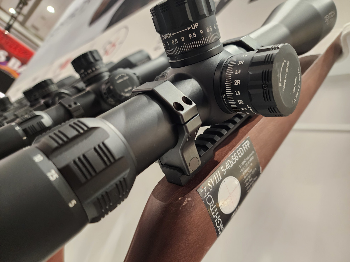Sightron SVIII 5-40x56 ED FPP Scope [SHOT Show 2023] | RECOIL