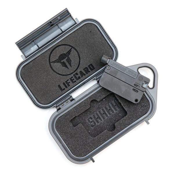 Suppressed Single-Shot .22 LR LifeCard: Meme Worthy Pocket Pistol | RECOIL