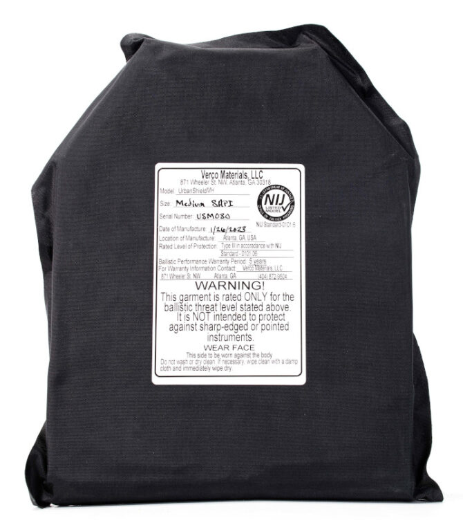 Verco Materials: NIJ-Certified Flexible Rifle Plates That Actually Work ...