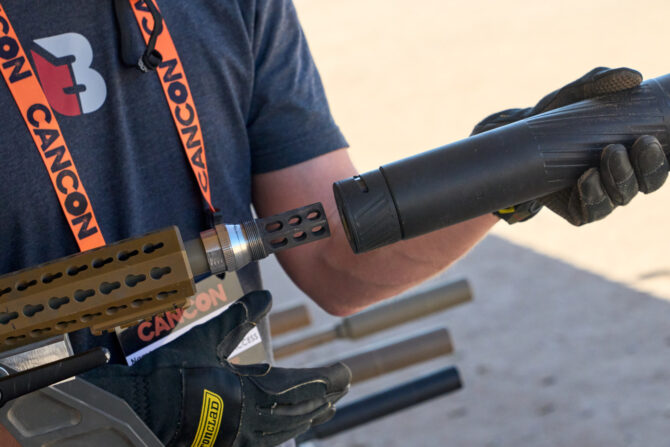 Thunder Beast .50 Cal Suppressor at CANCON Arizona | RECOIL