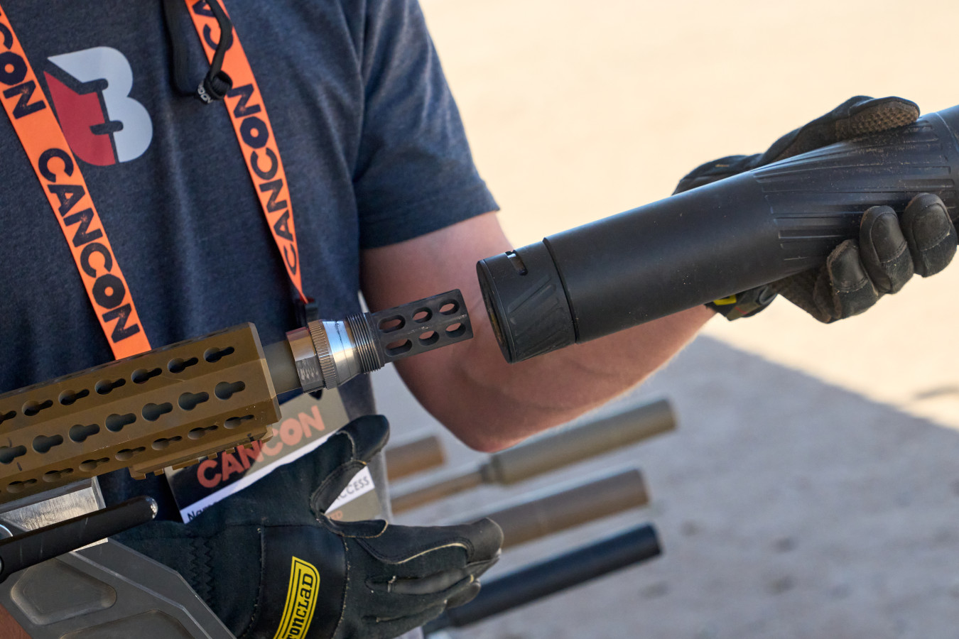 Thunder Beast .50 Cal Suppressor at CANCON Arizona | RECOIL