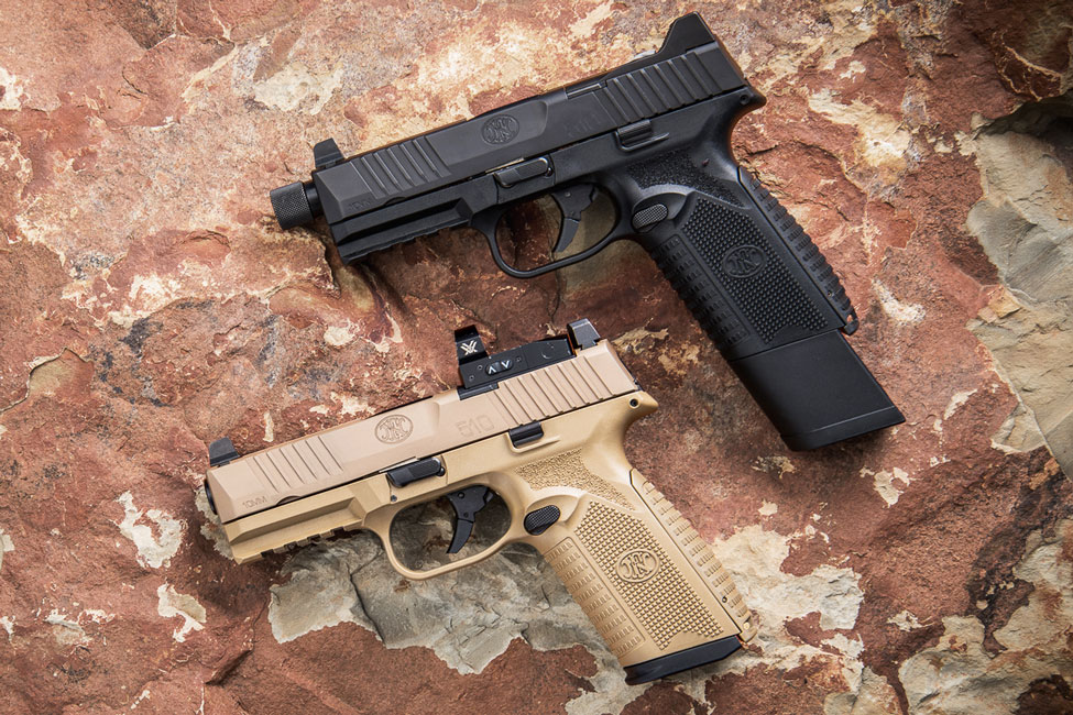FN Releases New Optics Ready Pistols In Small Bore And Big Bore: .22 LR ...