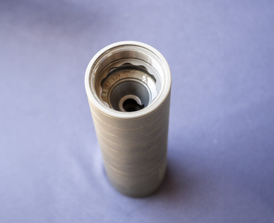 SilencerCo Scythe-Ti: Bead-Blasted Grey Matter | RECOIL