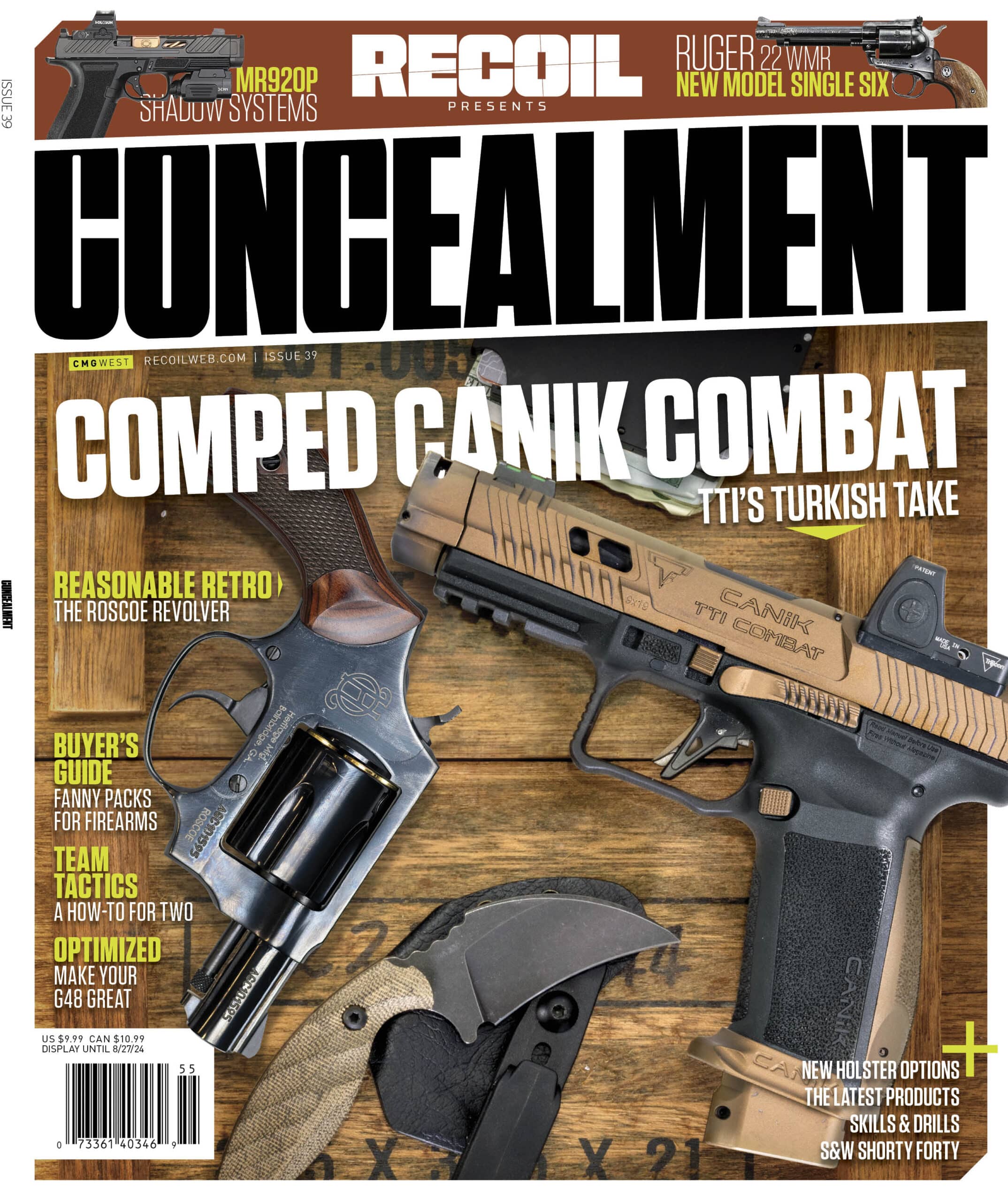 Recoil Magazine CONCEALMENT #39