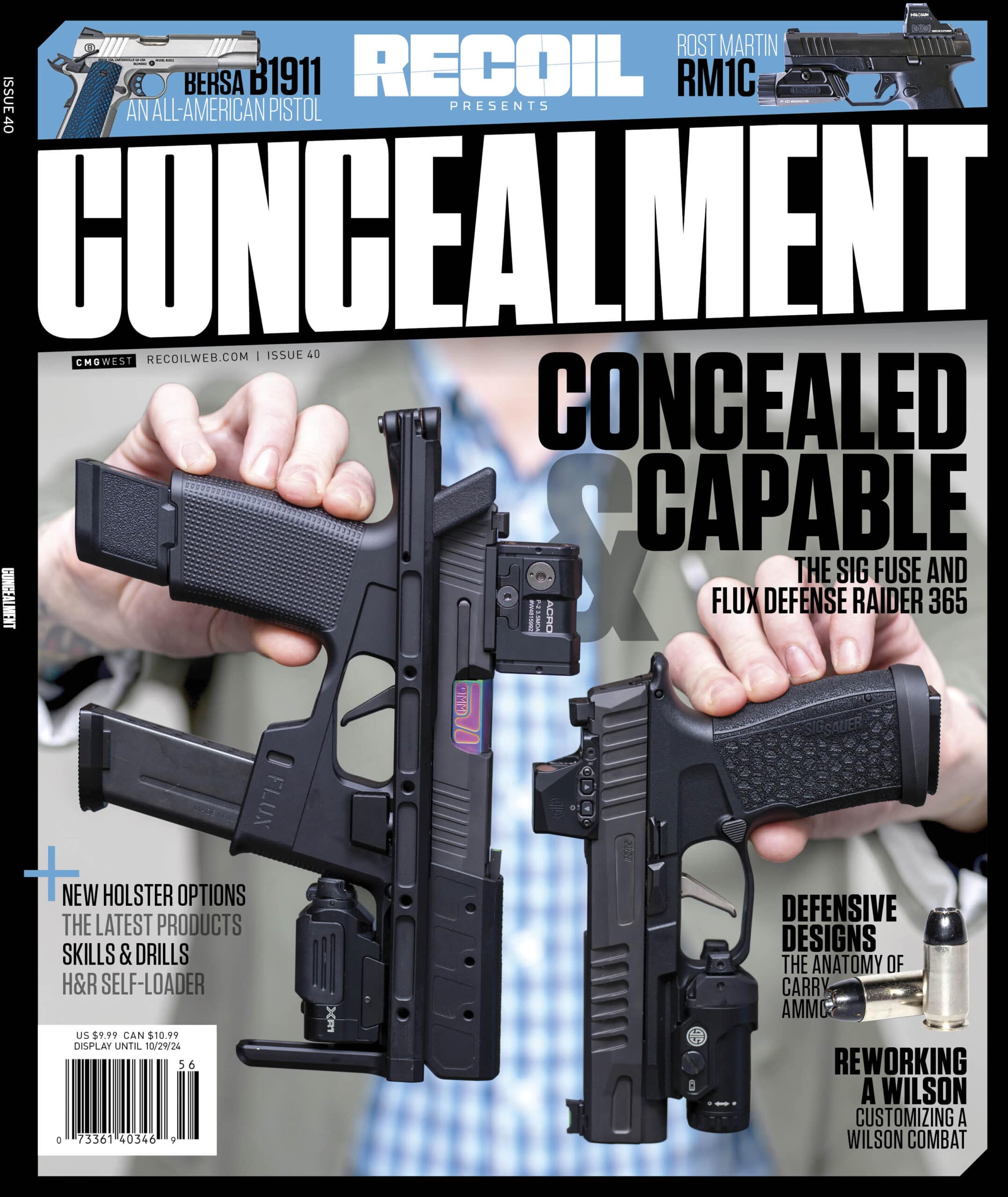 Recoil Magazine CONCEALMENT #40