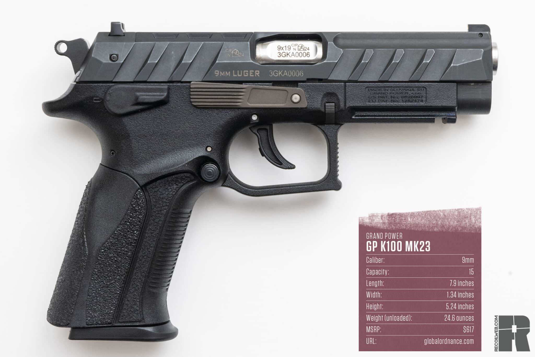 Grand Power K100 Mk23 [REVIEW] | RECOIL