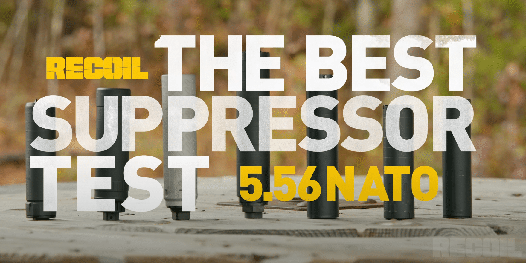 RECOIL's The Best Suppressor Test | 5.56 NATO - Part 1: The Setup | RECOIL