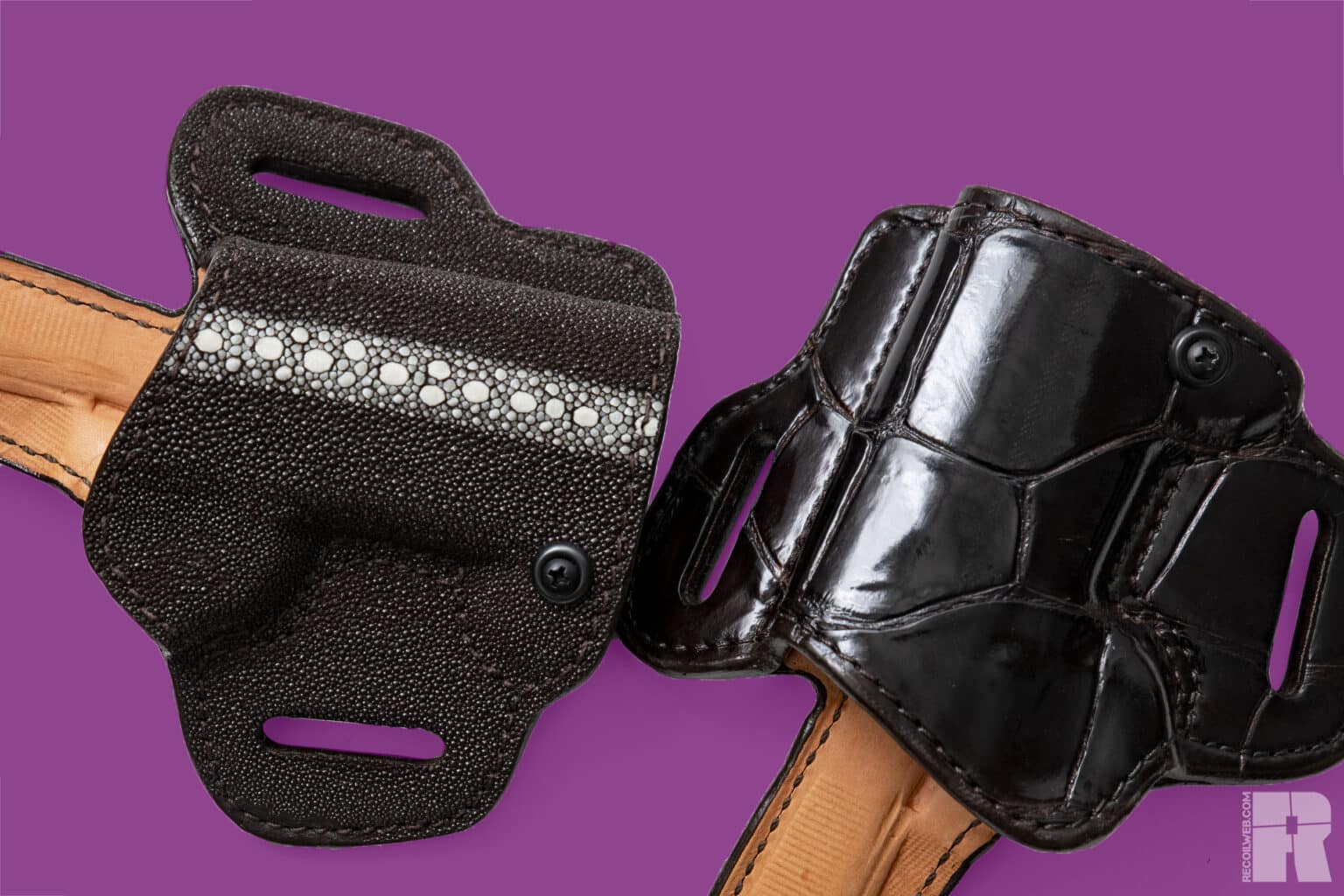 Leather is Luxury: Natural Carry Holster Care | RECOIL