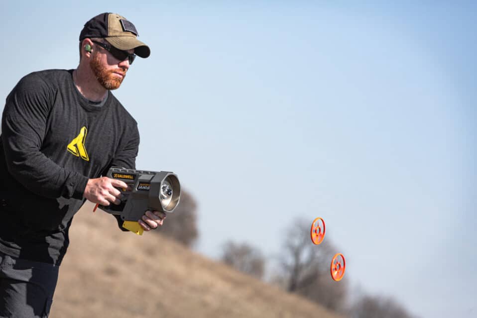 Caldwell’s ClayCopter Hand Held Thrower: Blasting Targets From The Sky ...