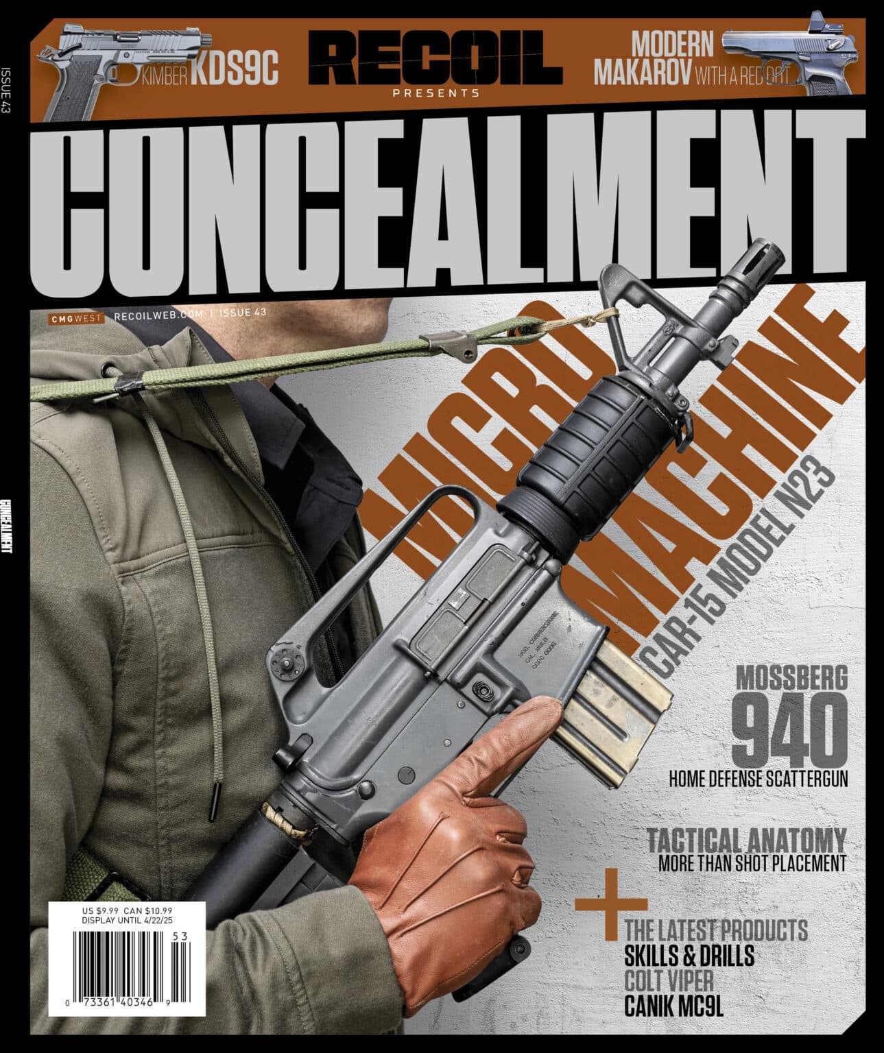 Recoil Magazine CONCEALMENT #43