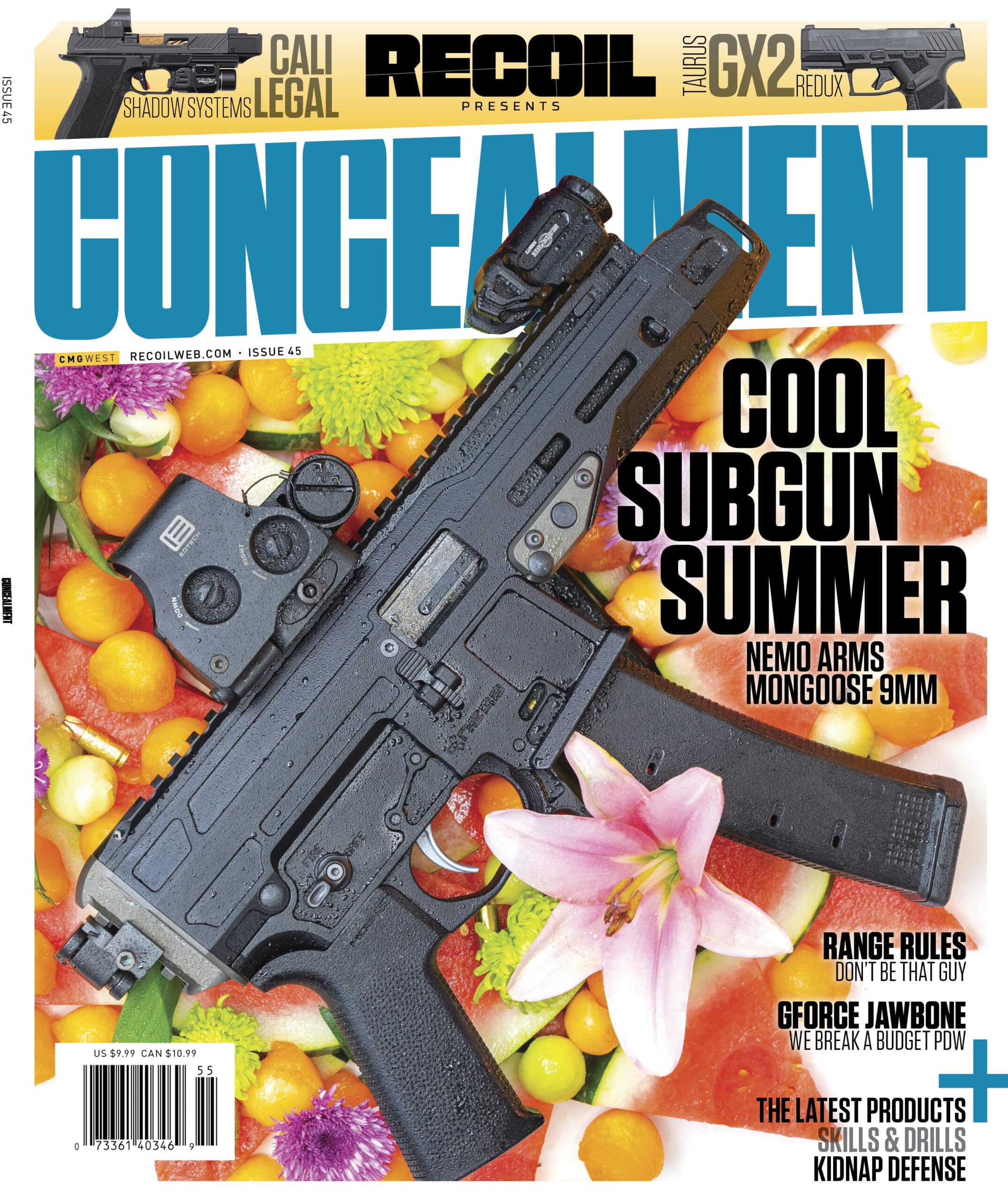 Recoil Magazine CONCEALMENT #45