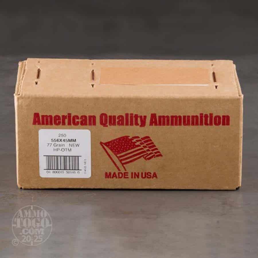 American Quality Ammunition 77gr: Affordable 77gr 5.56x45 Is Back On ...