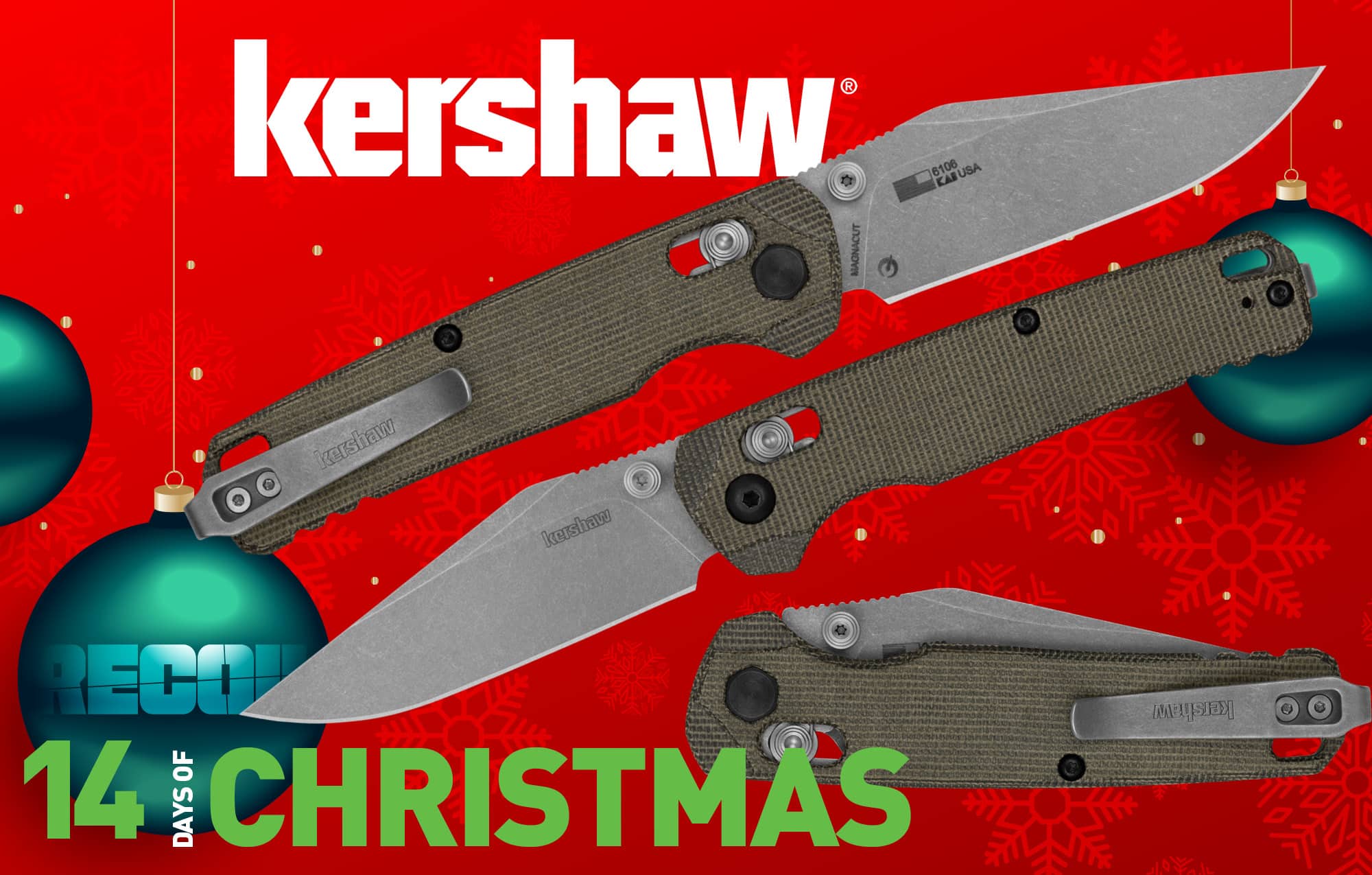RECOIL’s 14 Days of Christmas Giveaways – Day 5 – Kershaw Knives | RECOIL